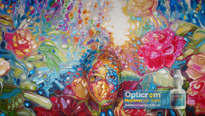 Camouflage Body Painting for Opticrom Idents | GetMadeUp